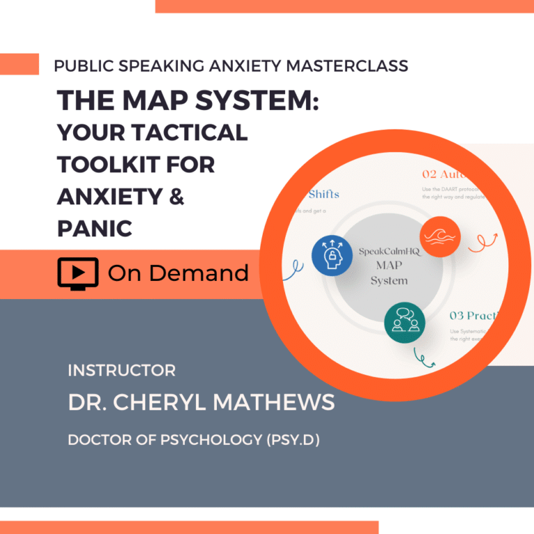The Complete MAP System: Your Tactical Toolkit For Speaking Anxiety and ...